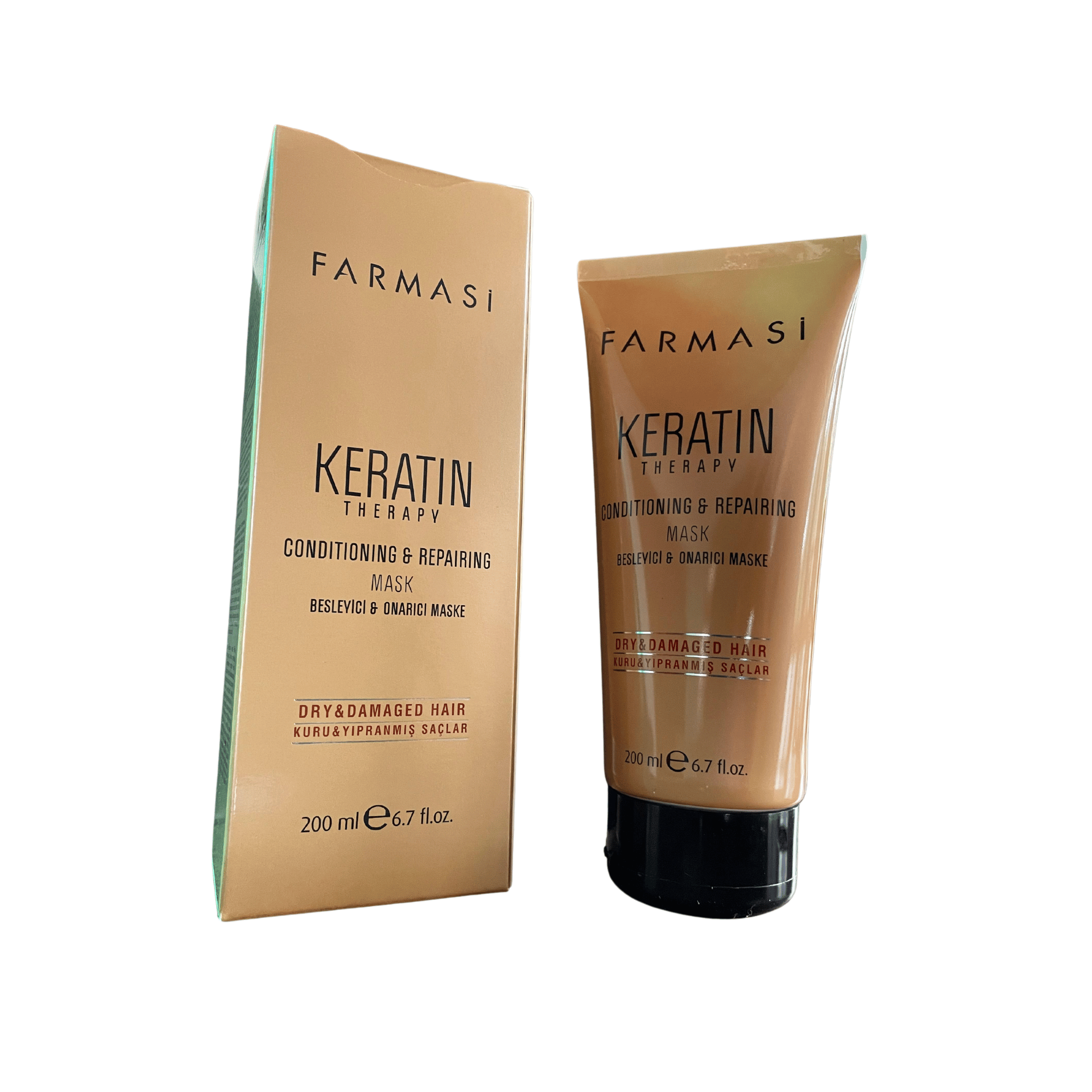 FARMASI Keratin Therapy Repairing Hair Mask - 200ml - NV Cosmetics